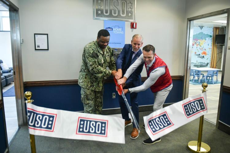 Naval Station Norfolk AMC Terminal reopens renovated USO centers | Top ...