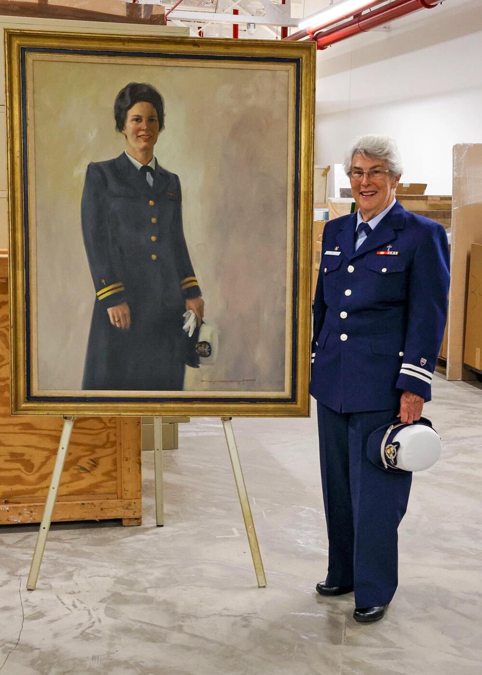 First woman military chaplain reunited with painted portrait | Top ...