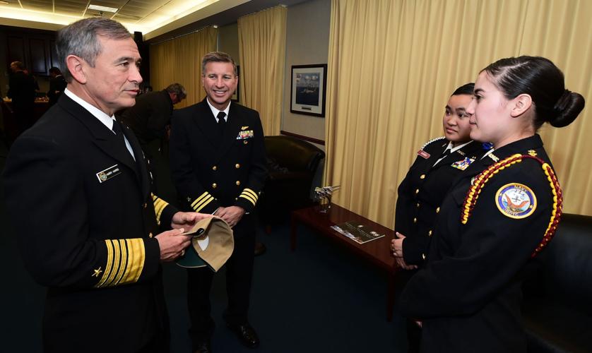 From four bars to four stars: First NJROTC cadet to reach full admiral ...