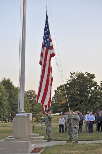NSA Crane marks 9/11 anniversary with morning colors and a moment of ...