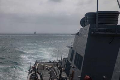 U.S. 7th Fleet destroyer and The Royal Canadian Navy conduct bilateral ...