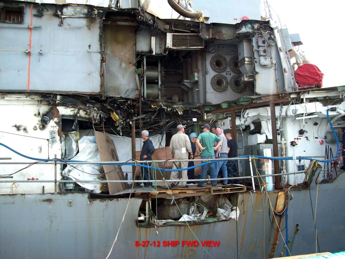 Former Porter sailor remembers collision on Cole bombing anniversary ...