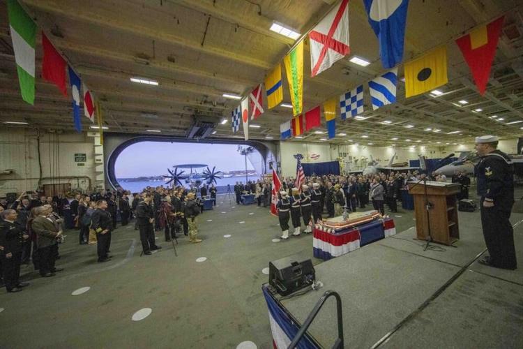 USS Gerald R. Ford (CVN 78) hosts reception at Halifax port visit ...
