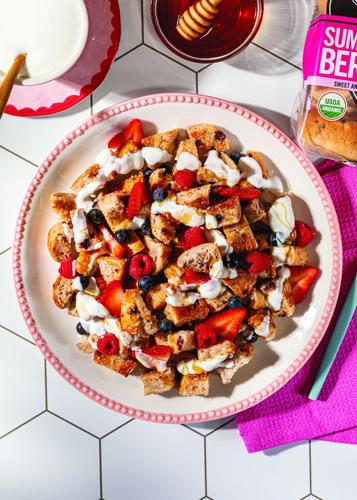 Power summer adventures with a spectacular bagel brunch spread ...
