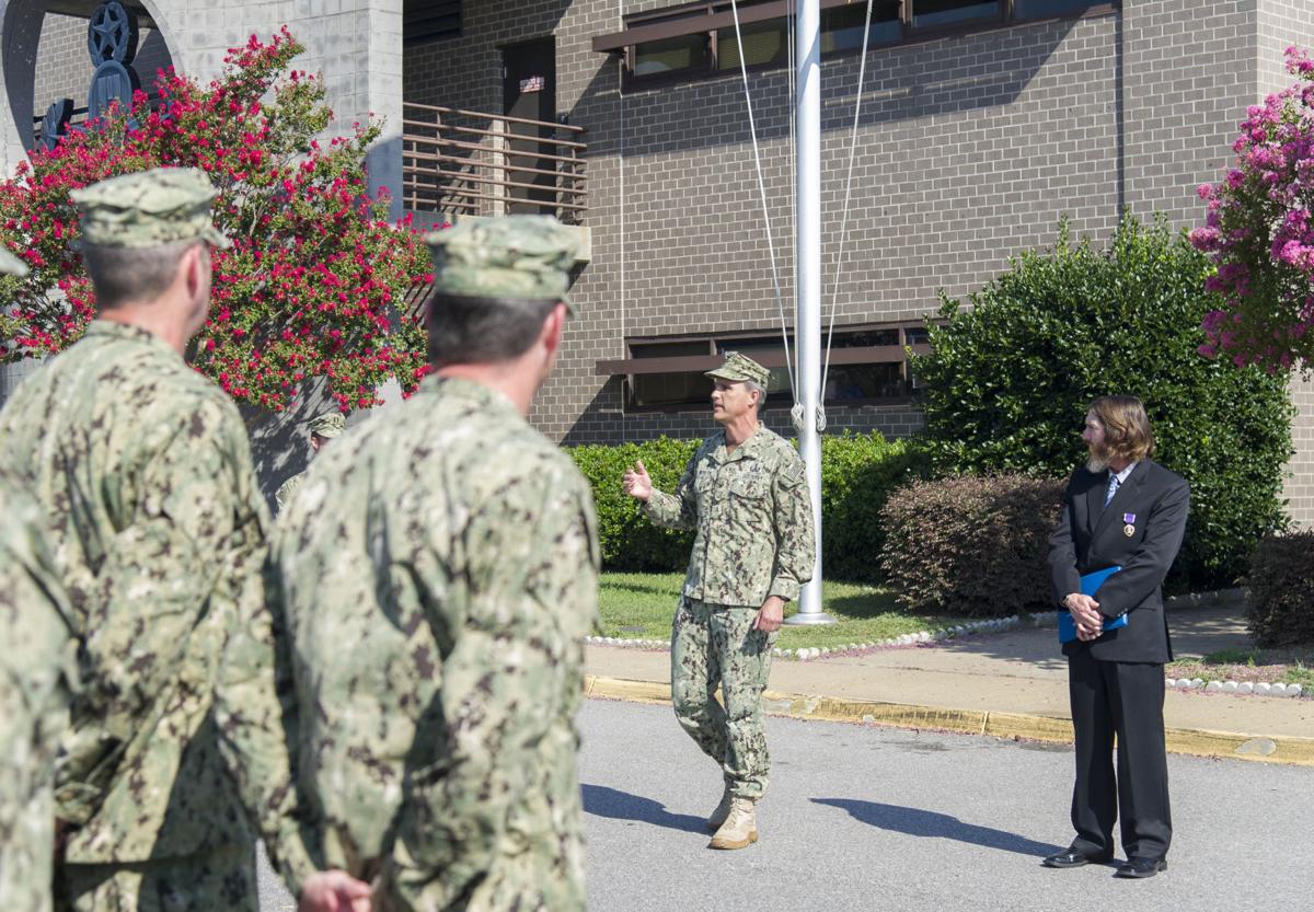 Retired EOD technician receives Purple Heart | Top Stories ...