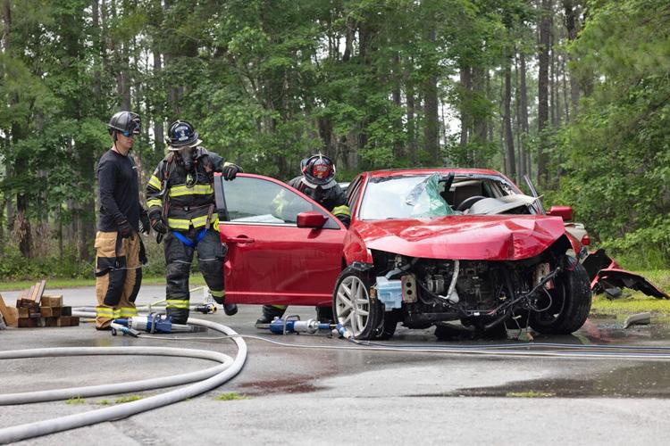 Cherry Point Fire and Emergency Services conduct EV Extraction Training ...