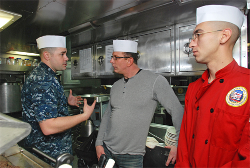 SUBGRU2 senior chief culinary specialist reconnects with Food Network ...