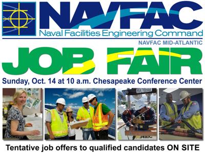 NAVFAC Mid-Atlantic seeking applicants at Chesapeake Job Fair | News ...