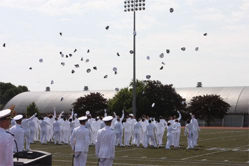 Navy’s newest ensigns graduate officer candidate school | Quarterdeck ...
