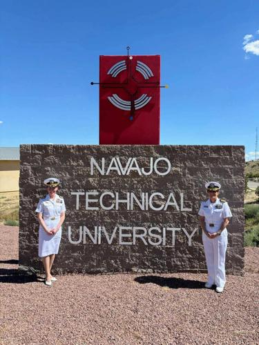 Navy Medicine inspires future medical professionals during first visit to Navajo Technical ...