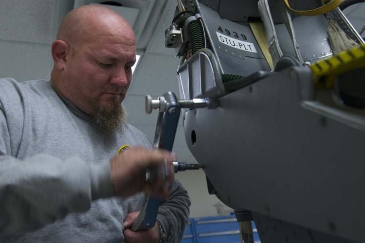 Aircrew egress systems technicians ensure pilot safety | Photos ...