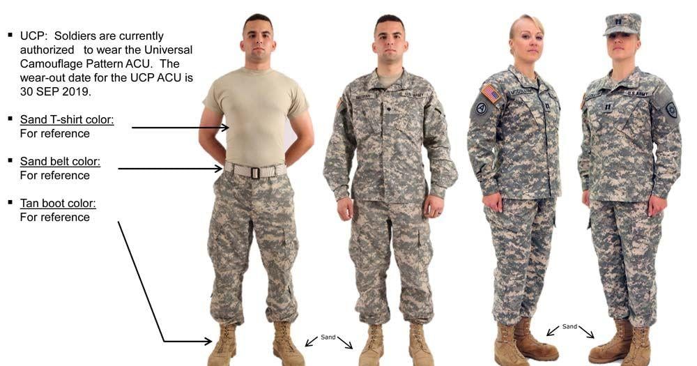 american pattern uniform