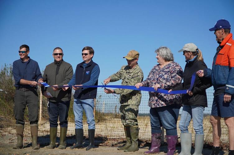 Penniman Spit restoration project aboard Cheatham Annex restores lost ...
