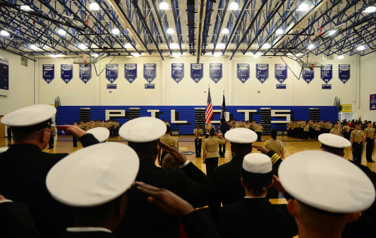 ATG performs inspection, review at Norview High School | Top Stories ...