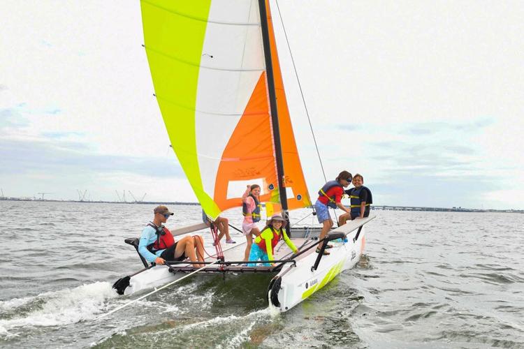 Kids take to the sea at Norfolk MWR’s Advanced Junior Sailing Camp ...