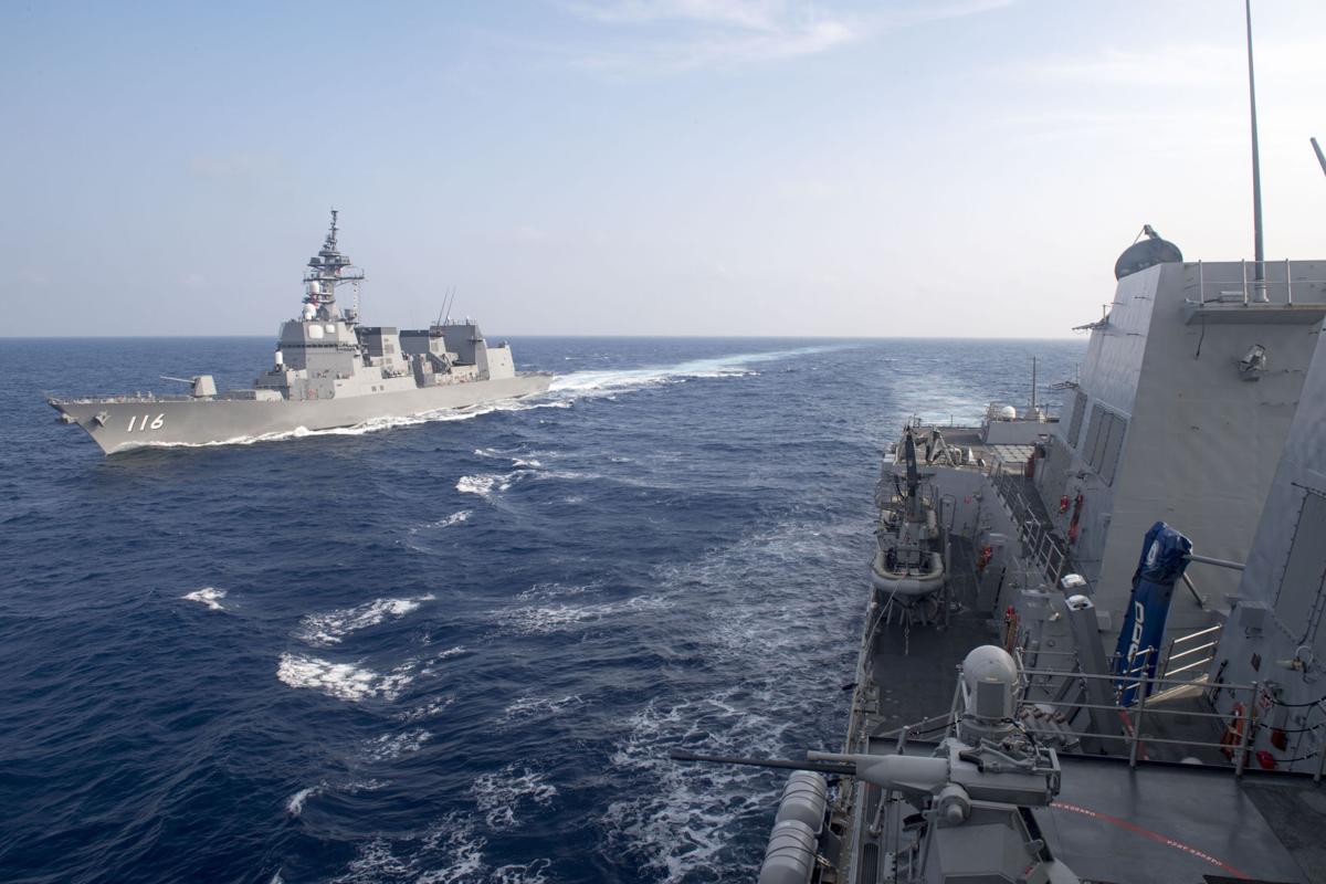 USS Michael Murphy conducts PASSEX with JS Teruzuki | Quarterdeck ...