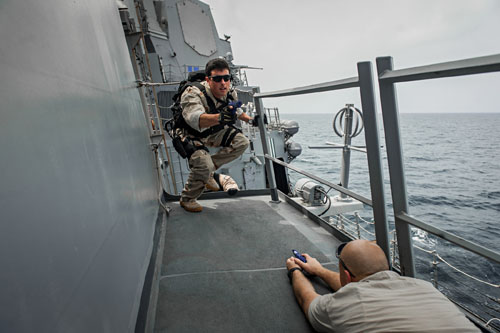 Stockdale VBSS and Coast Guard AIT team up to fight piracy ...