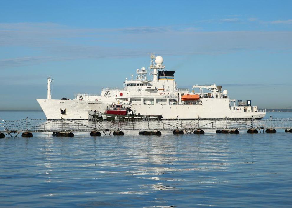 Navy's newest oceanographic survey ship completes first operational ...