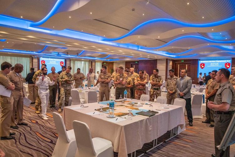 Task Force 51/5 hosts Multilateral Maritime Engagement 23.2 in Bahrain ...
