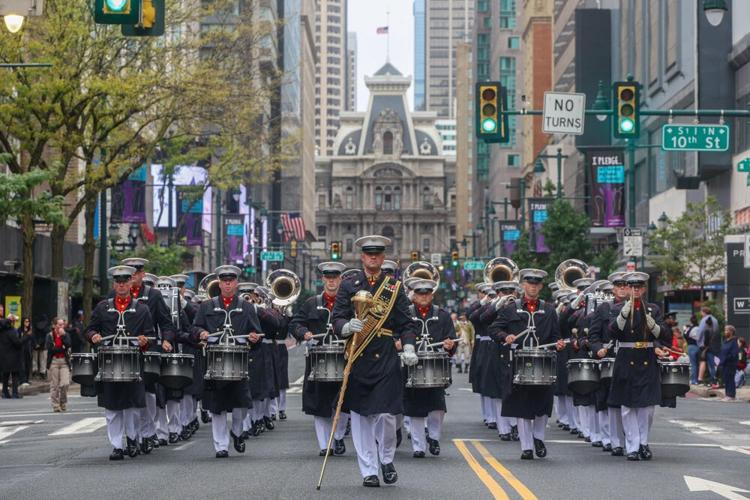 Navy and Marine Corps “Homecoming 250” Parade marches through ...