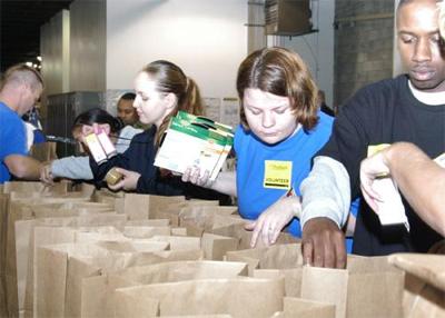 Volunteer Day Brings CSFWL Together at Foodbank | News | militarynews.com