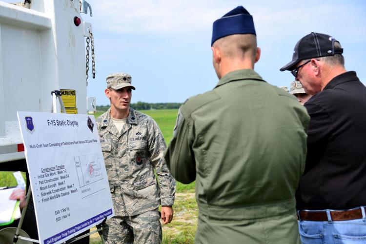 Troop Training Project: Airmen to place F-15 on display | Features ...