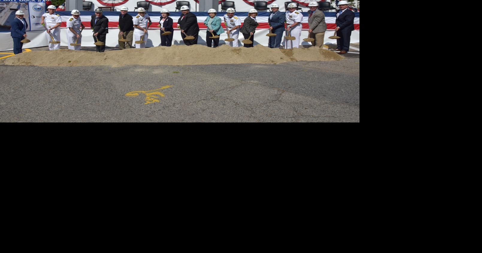 Navy breaks ground on new multi-mission dry dock | Norfolk Navy ...