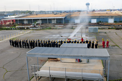 Norfolk firefighting school turns up the heat during live exercise ...