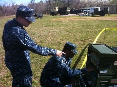 NCTAMS LANT Sailors train with MSRON 2 | Top Stories | militarynews.com