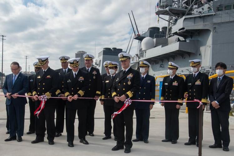 CFAY Cuts ribbon on new pier | Quarterdeck | militarynews.com
