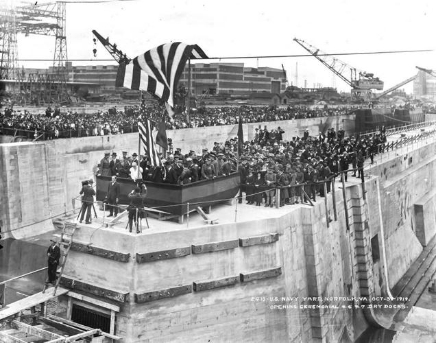 Our Yard History: Dry Docks 6 & 7, built for the Emergency Fleet ...