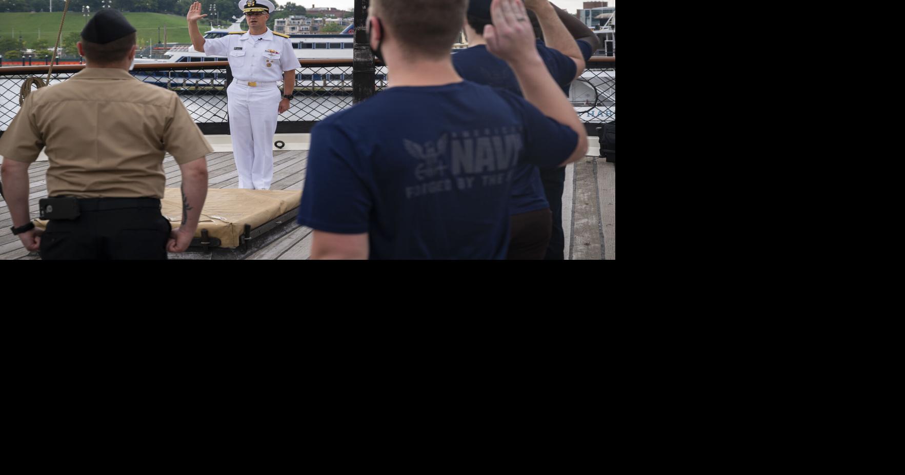 Baltimore Fleet Week commemorates Patriot Day with Oath of Enlistment ...