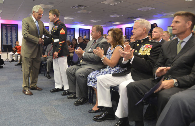 Marines conduct MOH flag ceremony for Carpenter | News | militarynews.com