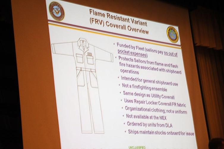 USFF showcases FRV coveralls for senior enlisted leadership | Top ...