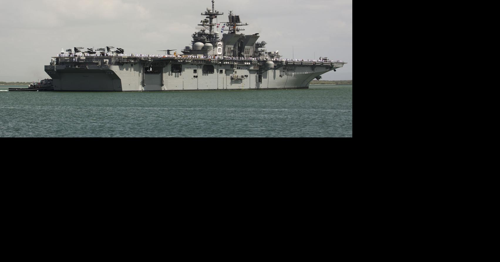 Bringing the school house to the waterfront: USS America hosts critical ...