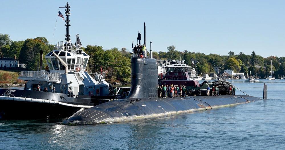 USS Washington arrives at Portsmouth Naval Shipyard | Quarterdeck | militarynews.com