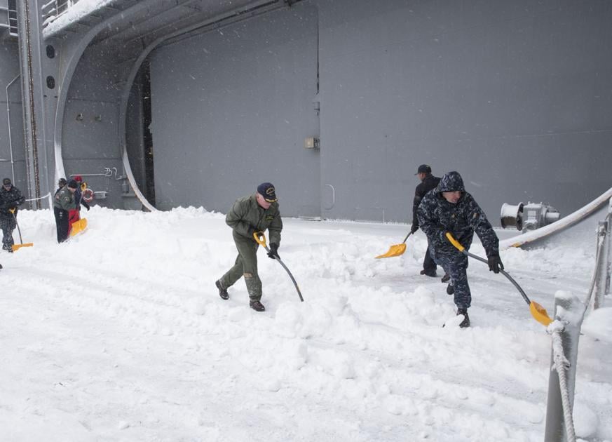 Snow storm hits Hampton Roads | Photos | militarynews.com