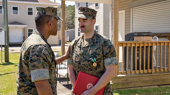 Marine’s quick-thinking saves the life of another Marine | Top Stories ...