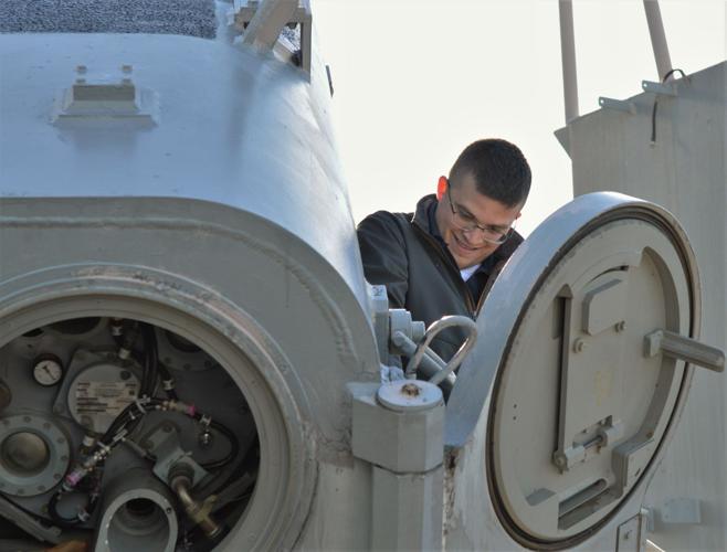 Local Sailors participate in unique COMREL experience aboard Battleship ...