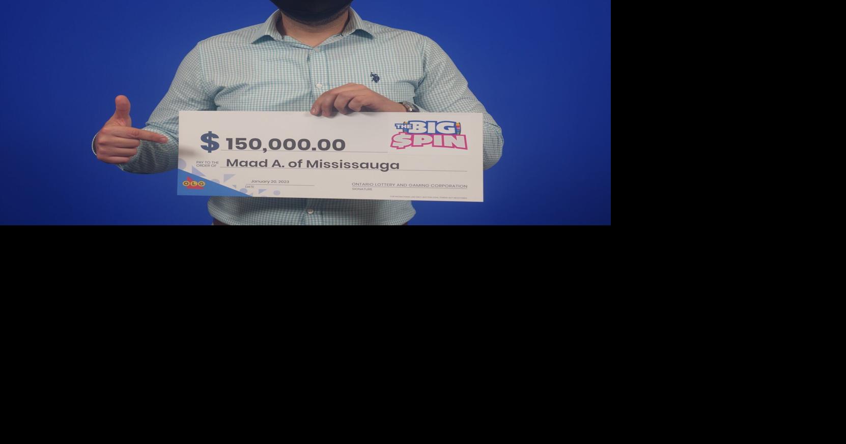 Mississauga resident scores major win playing The Big Spin