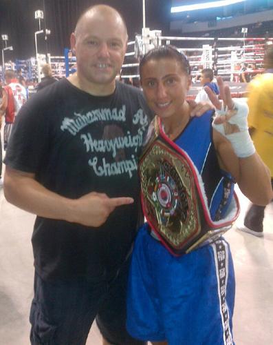 Galle wins third straight Ringside world title