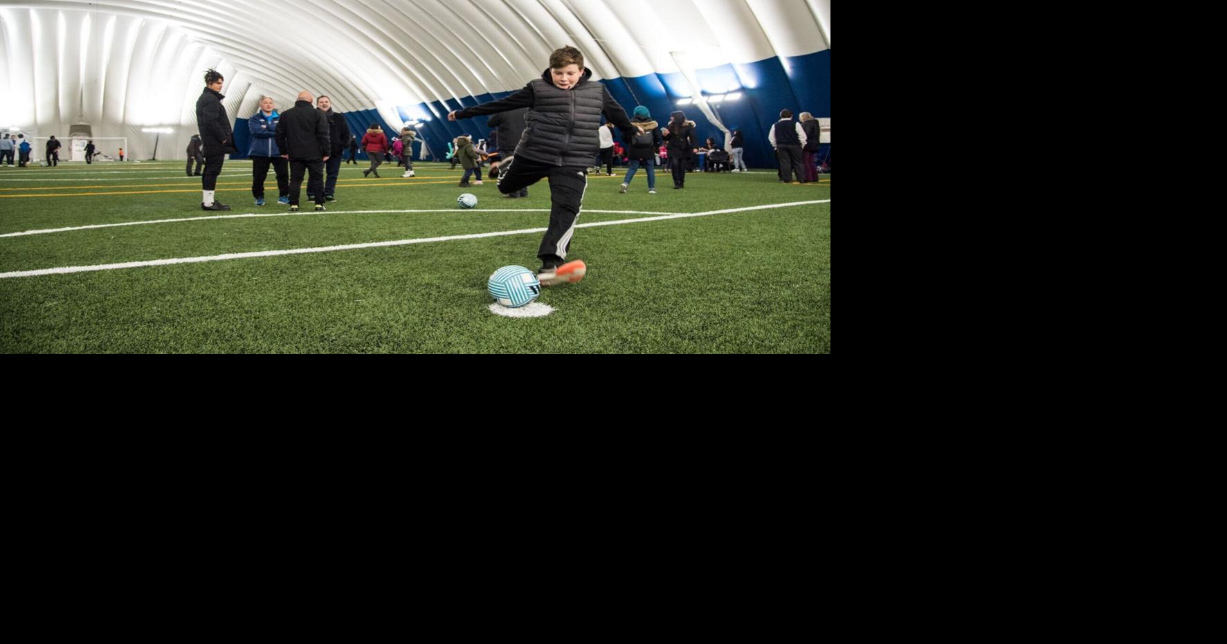 What's Going on Here? St. Jude's FC's soccer dome opens