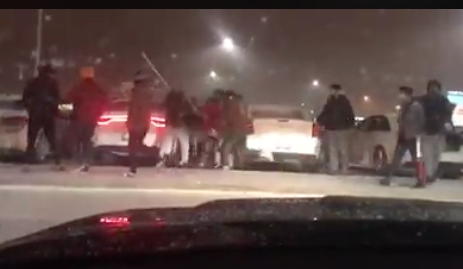 STICK BRAWL: Violence ensues in parking lot of Brampton plaza