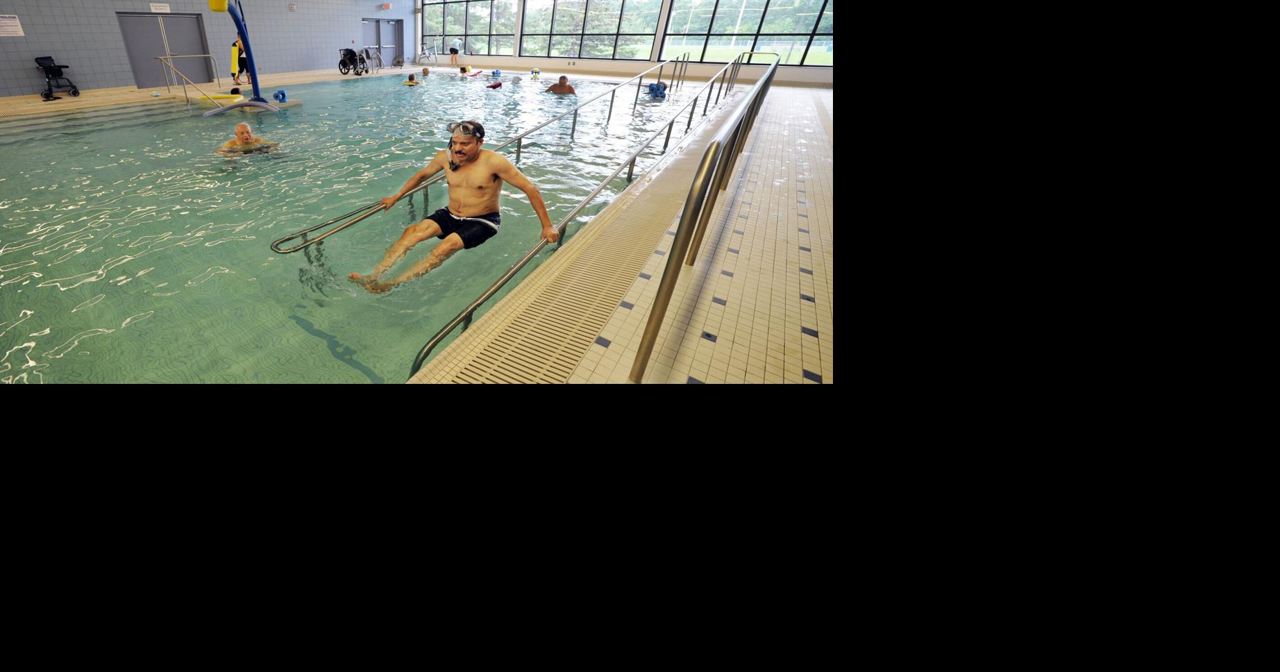 Mississauga Valley's therapeutic pool makes a splash