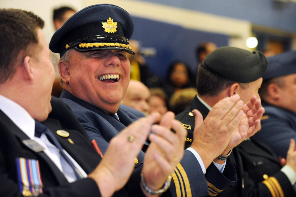 A final salute for Major Beck