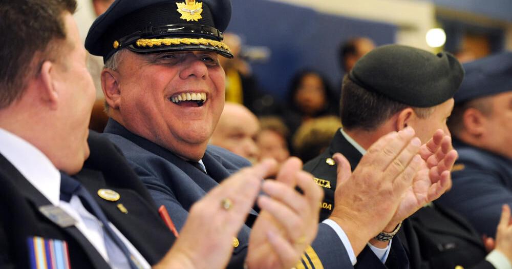 A final salute for Major Beck