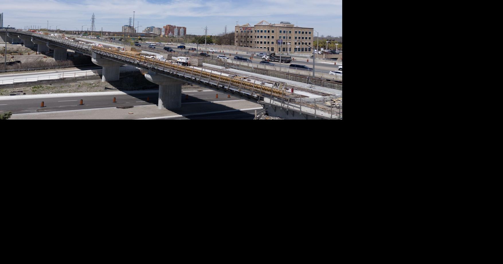 Hurontario LRT line has 8 out of 19 station platforms complete