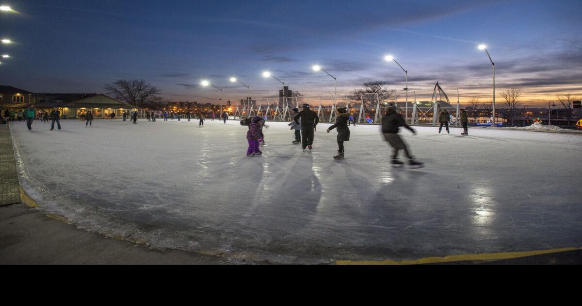 Outdoor skating rinks and trails in Southern Ontario