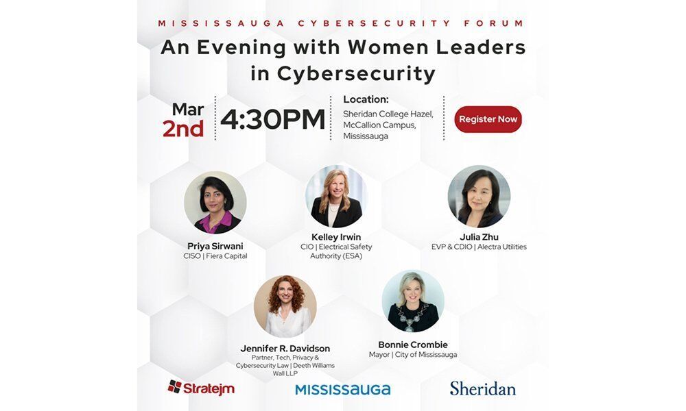 Women leaders in cybersecurity forum at Sheridan College