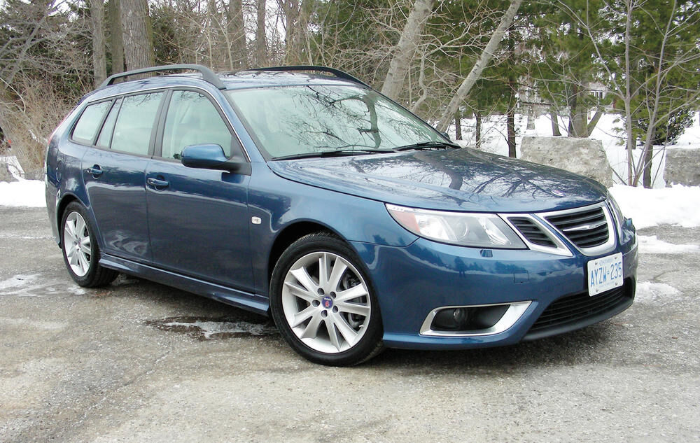 Individual look and a potent turbo define the Saab 9-3 Aero SportCombi